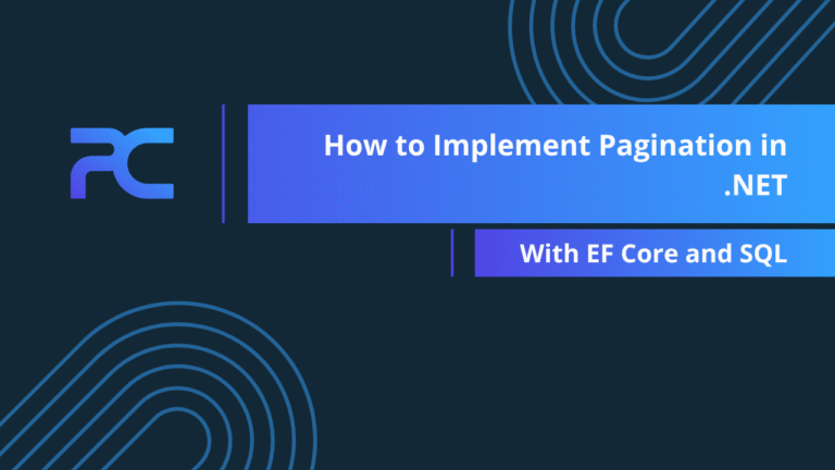 How to Implement Pagination in .NET – Pedro Constantino