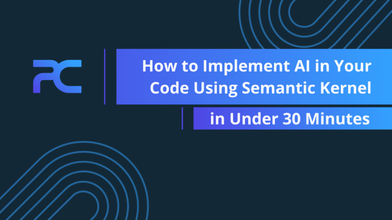 How to Implement AI in Your Code Using Semantic Kernel – in Under 30 ...
